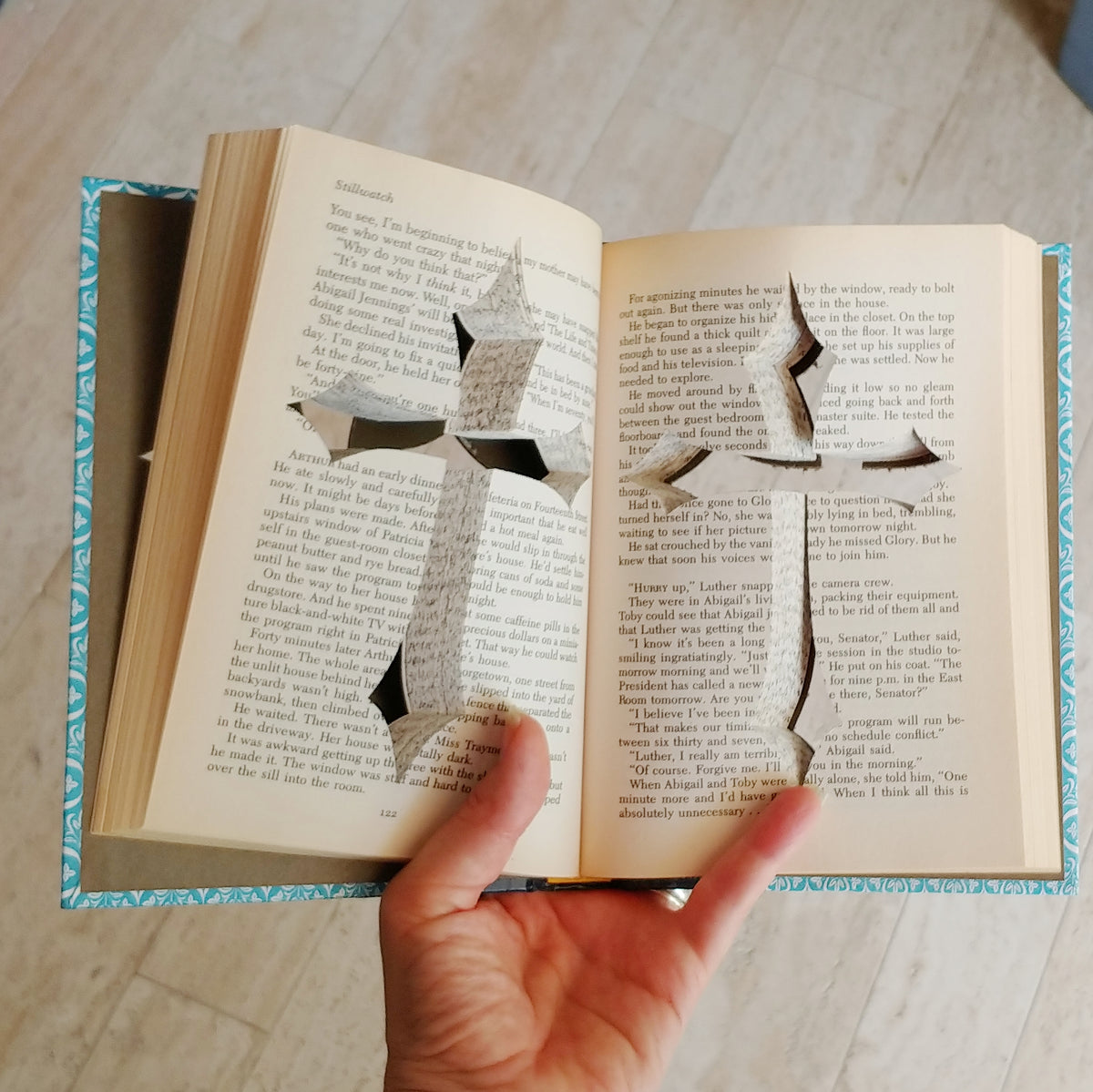 Cross Cutout Book – finditgirl